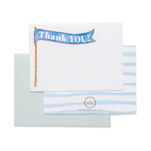 Everyday Notes | Thank You | Stationery Set – Color Box Letterpress