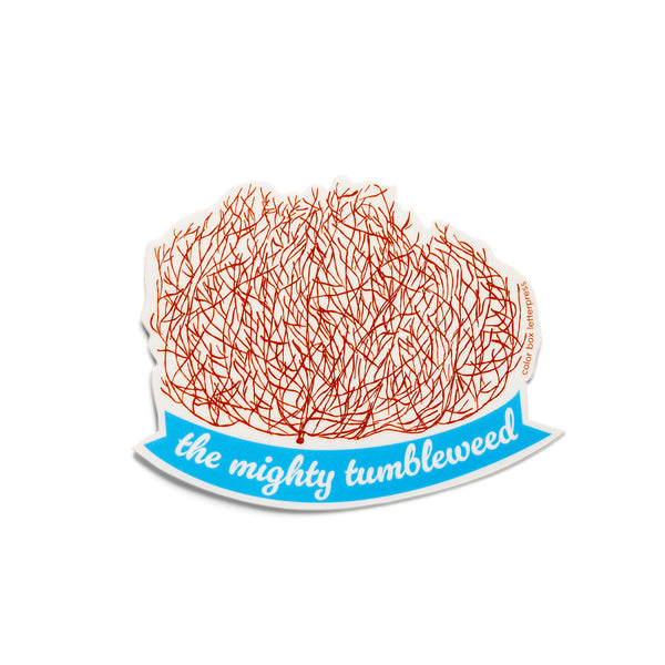 Sticker | Tumbleweed – Color Box Letterpress