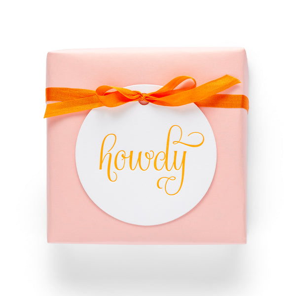 Gift Tags | Howdy – Color Box Letterpress